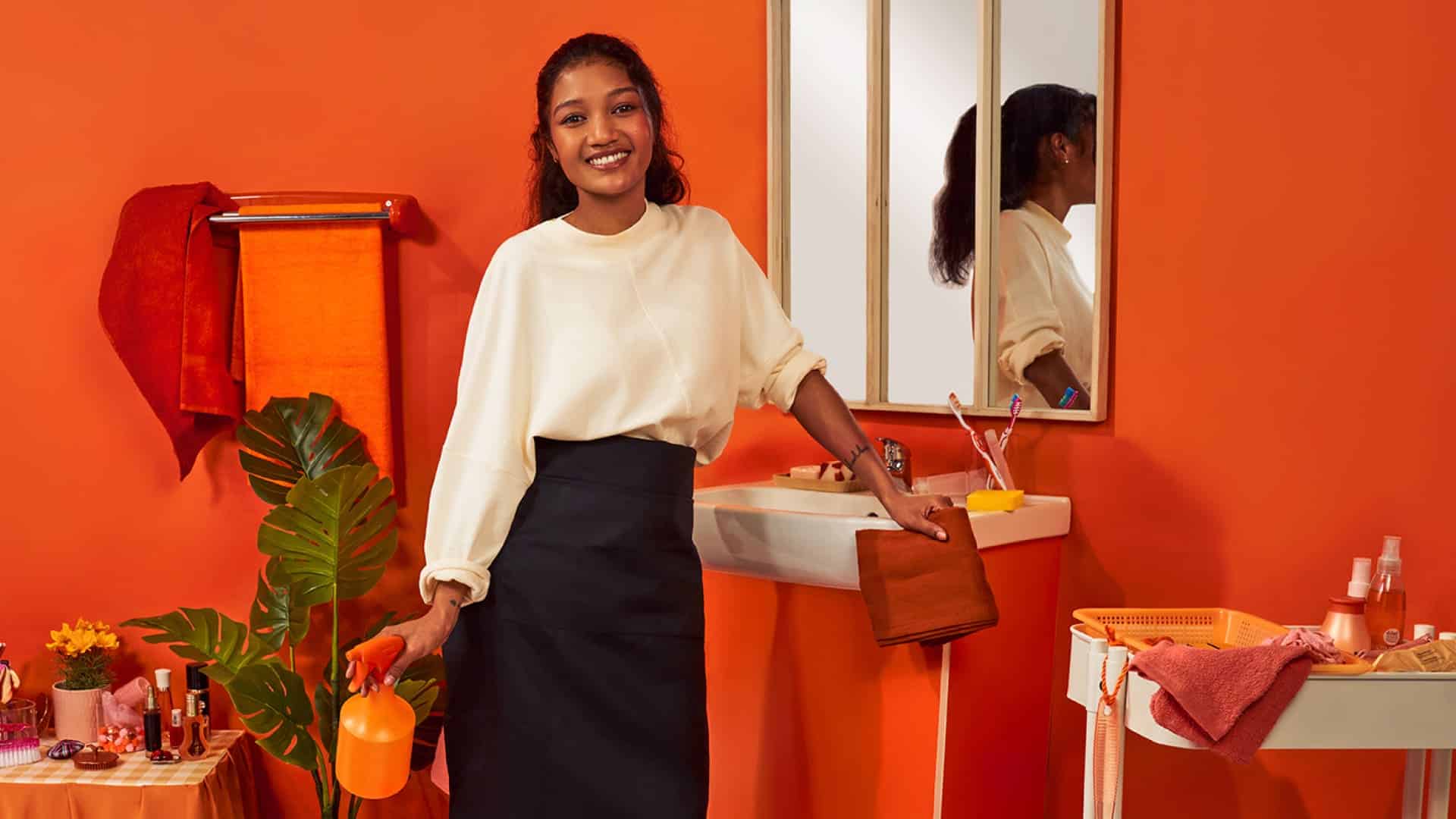 How to clean a textured wet room floor